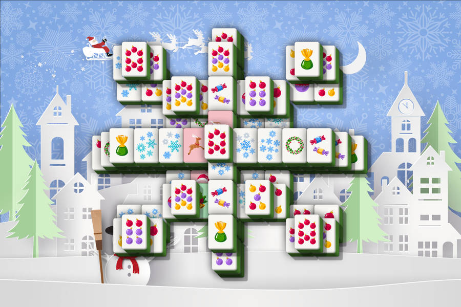 Mahjong Solitaire: Square - Play Free Online Game