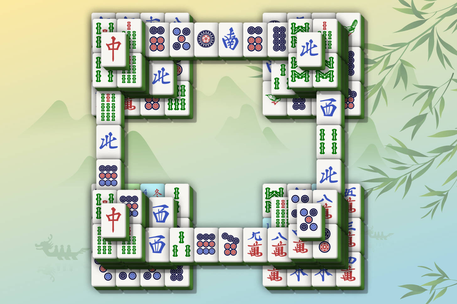Mahjong Solitaire: Bridges - Play Free Online Game